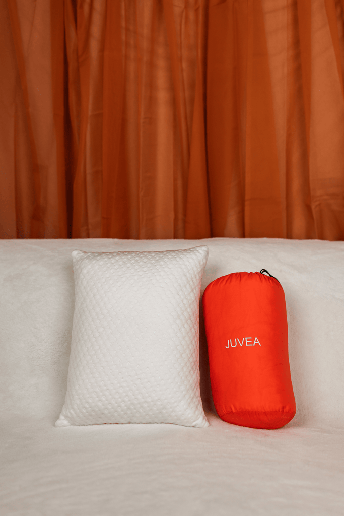 JUVEA Travel - Lightweight & Compact 100% Natural Talalay Latex Pillow ...